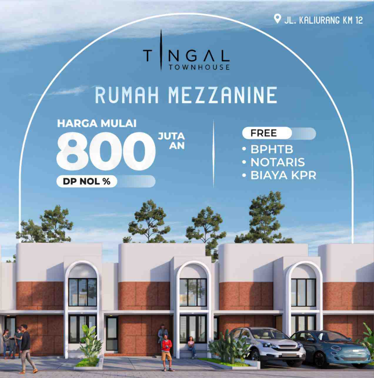 TINGAL TOWNHOUSE MEZZANINE | PERUMAHAN JOGJA